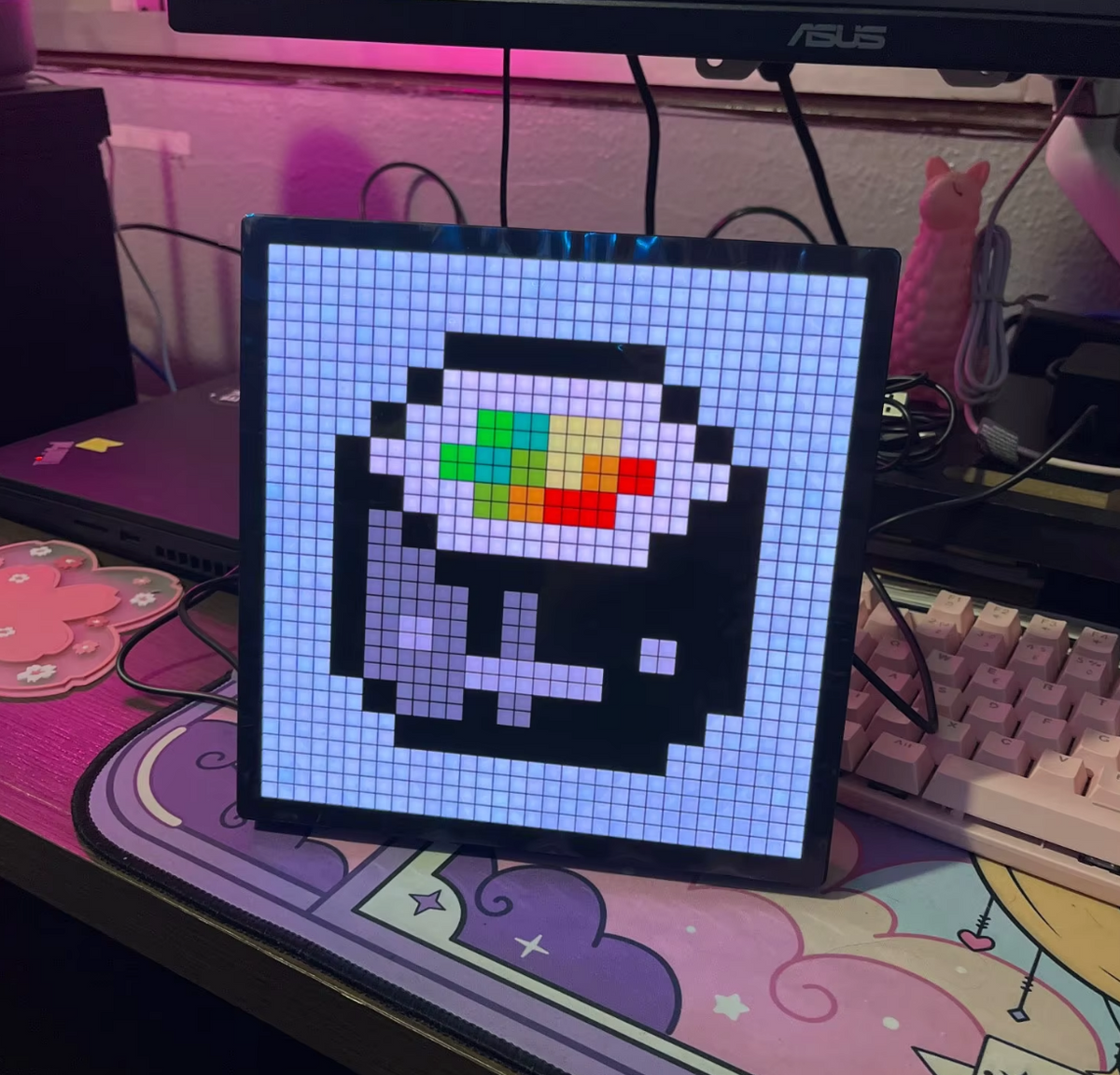iDot Pixel World LED Light Pixel Display Board – The Kawaii Shoppu