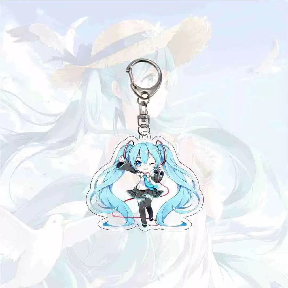 Kawaii Cute Miku Anime Keychains – The Kawaii Shoppu